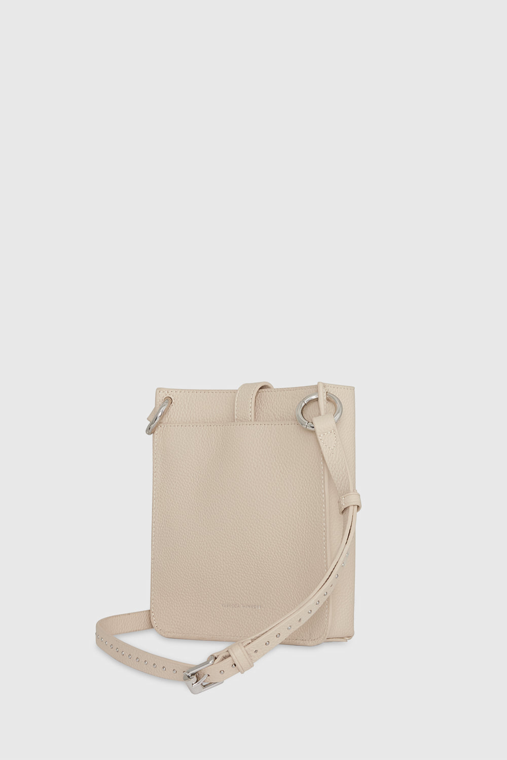 Megan Mini Feed With Studded Strap – Rebecca Minkoff