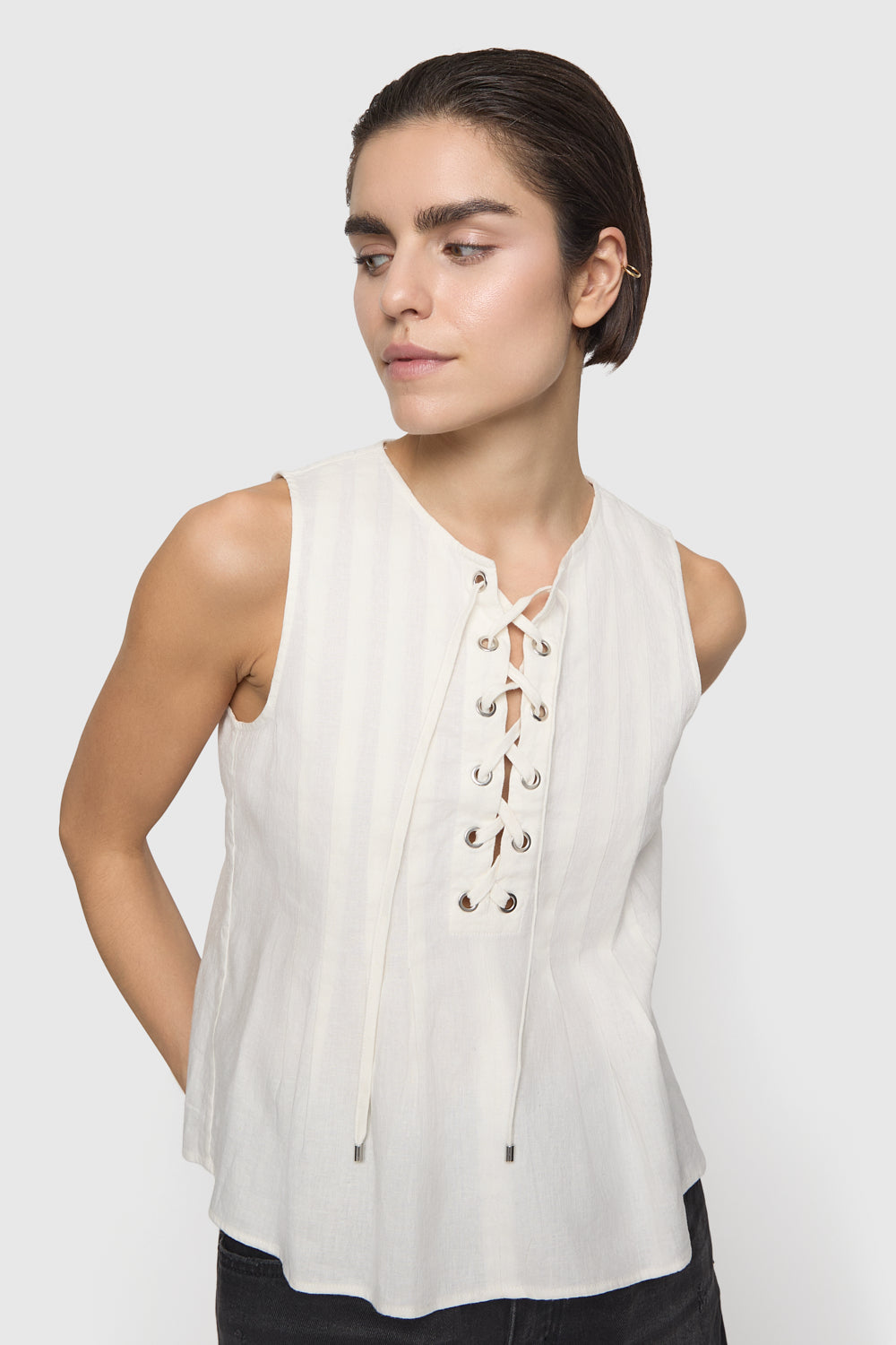 Becca Pleated Top – Rebecca Minkoff