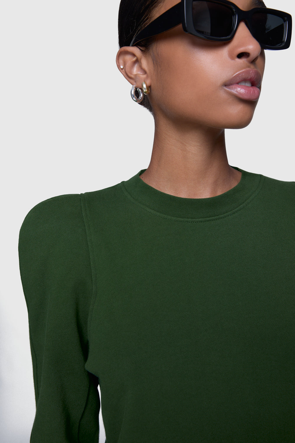 Jade Sculpted Sweatshirt – Rebecca Minkoff