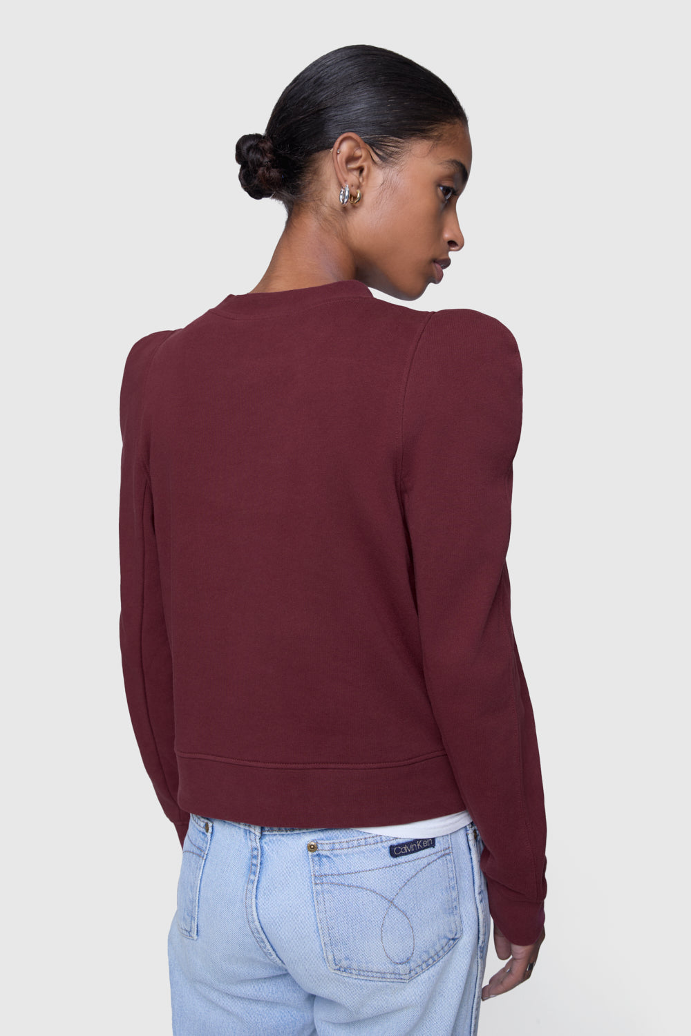 Jade Sculpted Sweatshirt – Rebecca Minkoff
